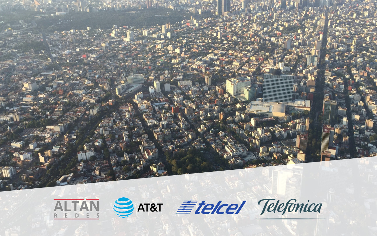 LTE coverage in Mexico City's road corridors